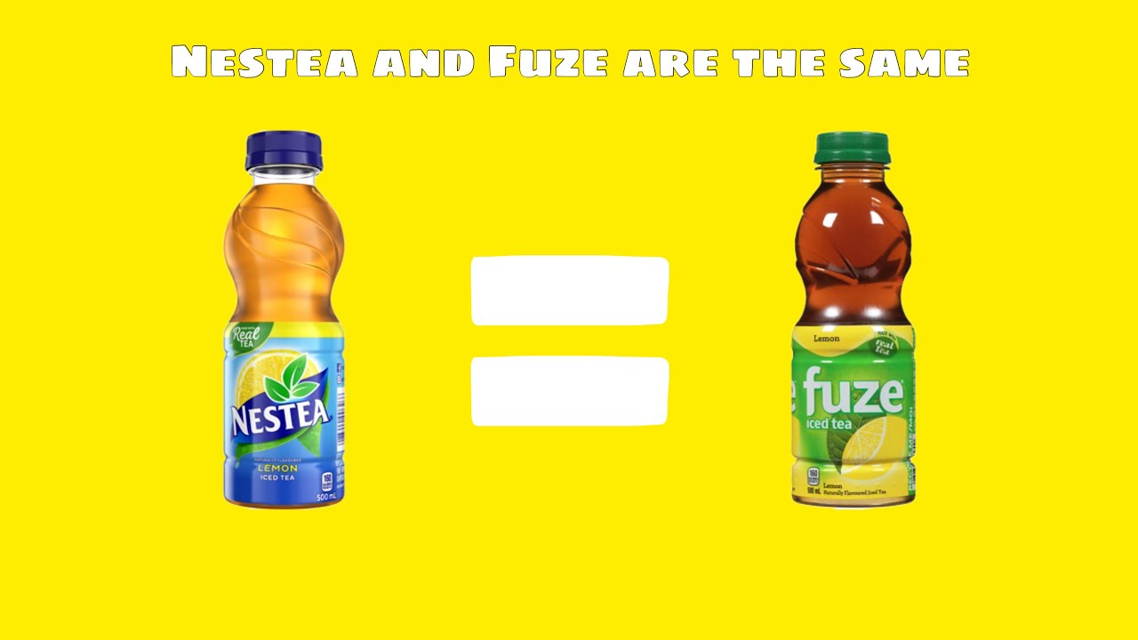 Nestea and Fuze are the same - YouTube