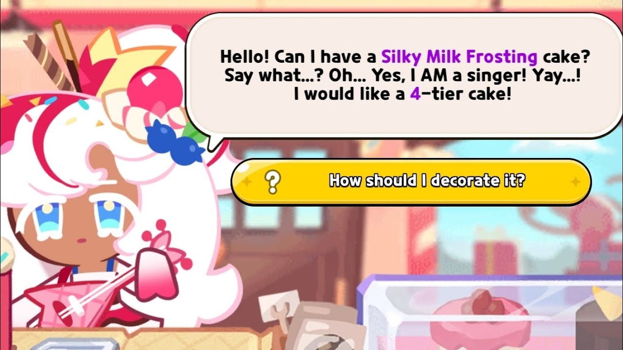 Cake Shop Order Parfait Cookie Guide I Cookie Run - YouTube
