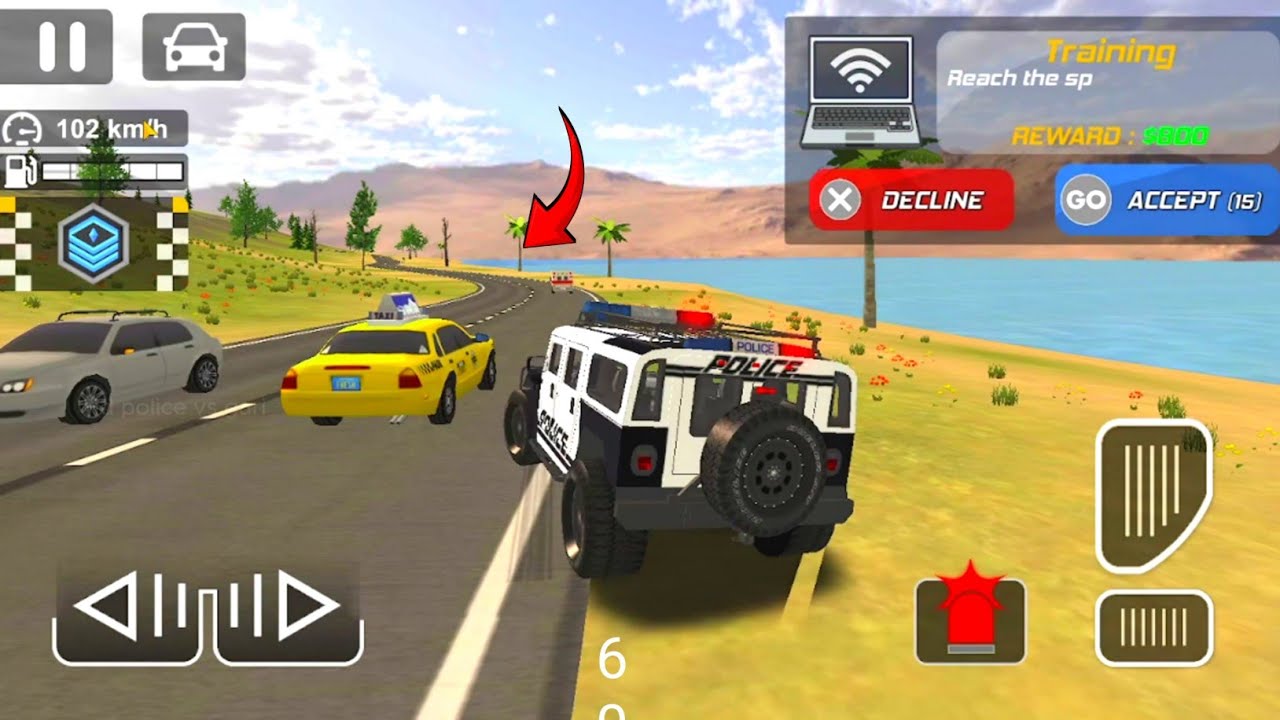 HD police vs gari game #560 police Gameplay Best Car Games Drift Gari ...