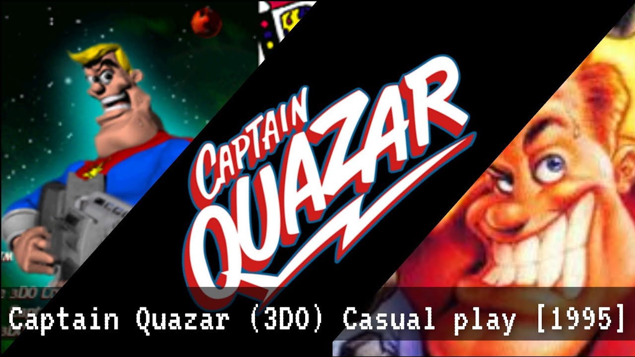Captain Quazar (3DO) 1995 [Causal play] - YouTube