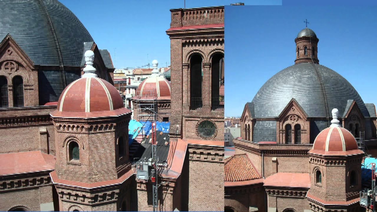 Salesianos Estrecho (Madrid) - Obras de reparación de la cubierta del ...