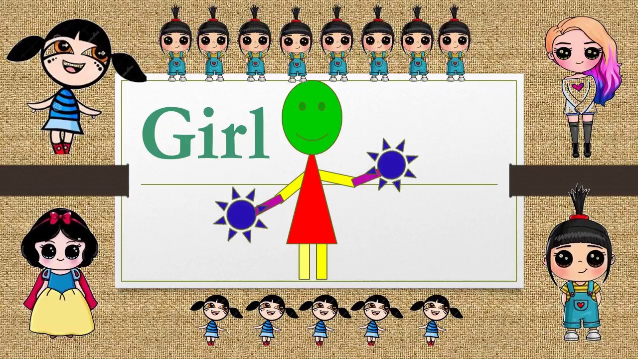 kid learning with words: boy and girl - YouTube