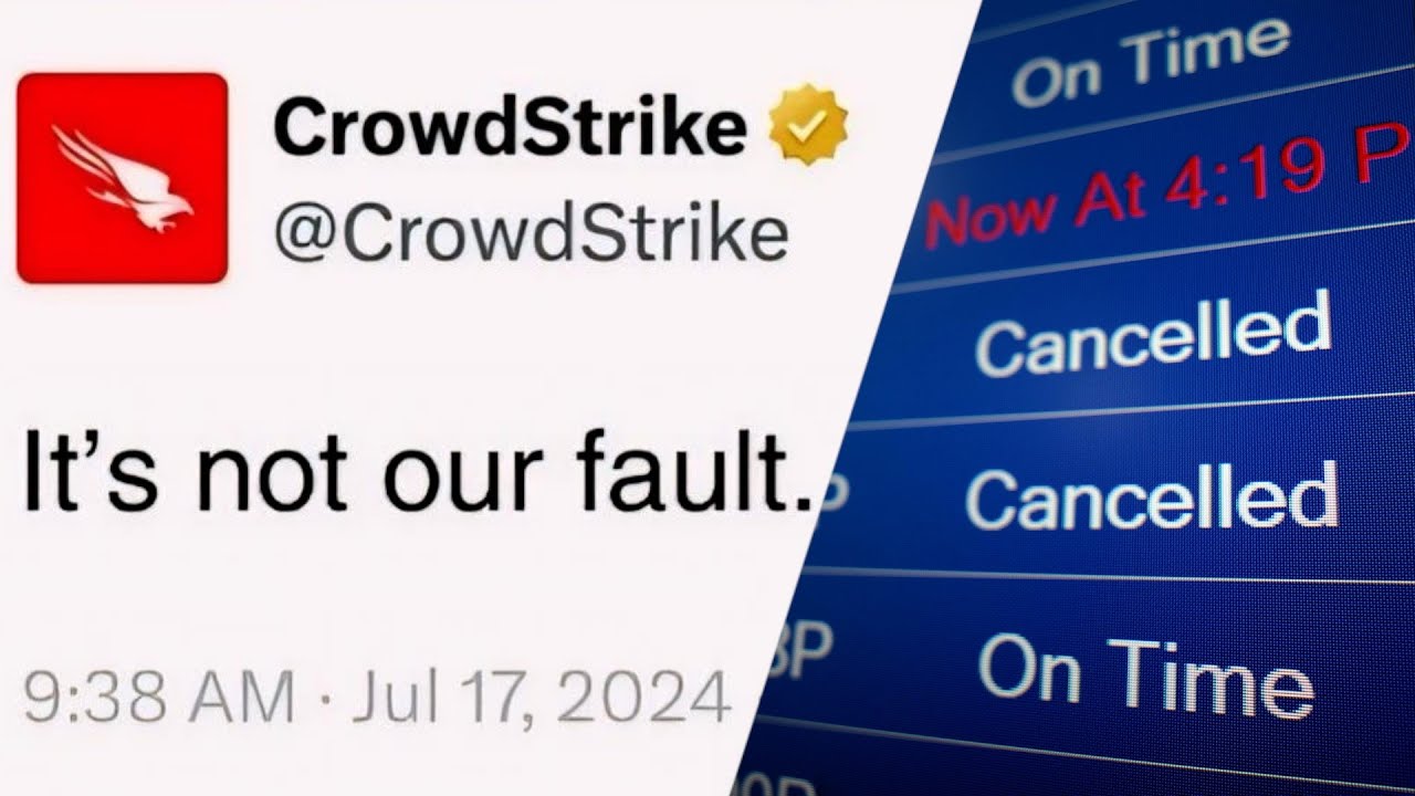 CrowdStrike Blames Delta - YouTube