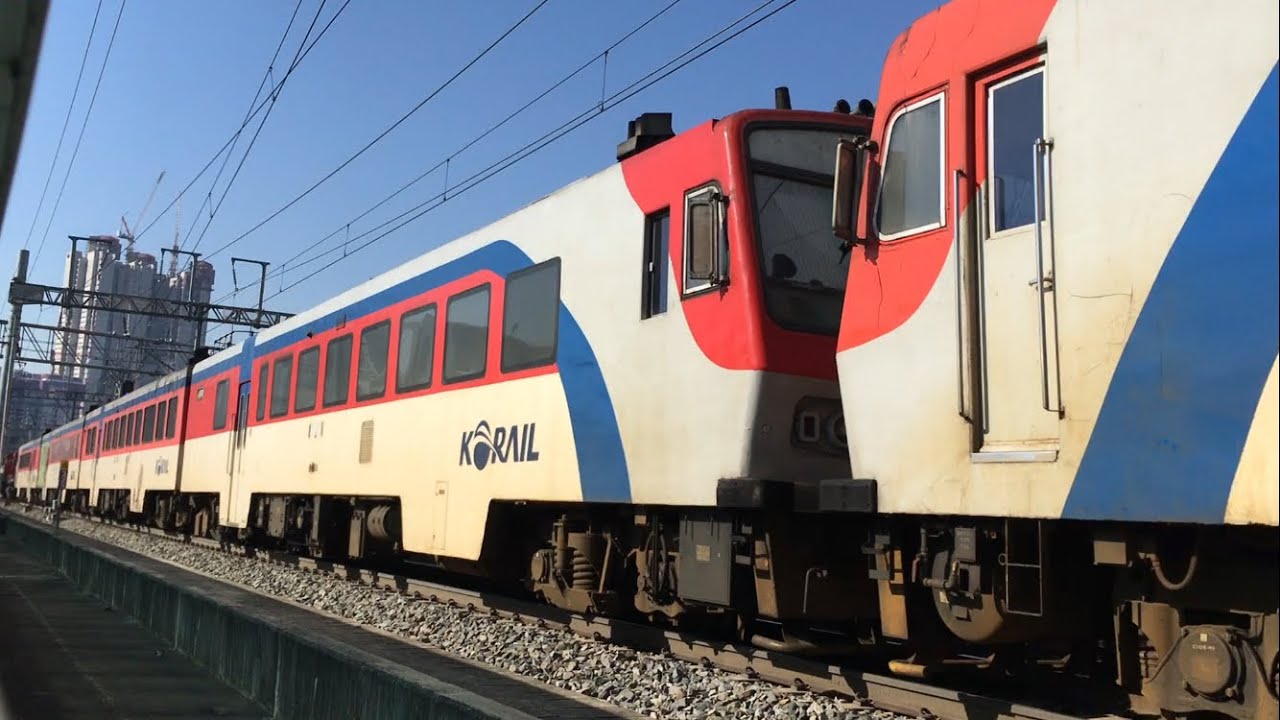 포항발 대전조차장행 RDC 디젤동차 폐차회송 동대구~대구 구간 통과 - YouTube