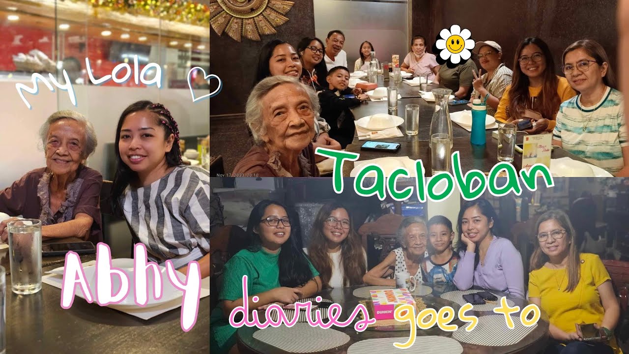 Abhy Diaries • Abhy Visiting Family in Tacloban • Abhy There For You ...