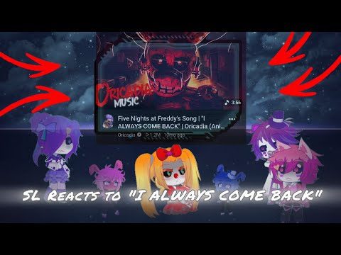 Fnaf Sister Location Reacts to Fnaf song | \