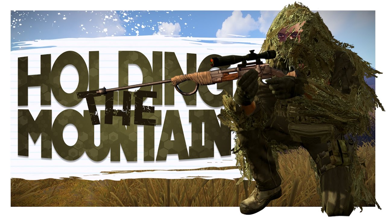 Holding The Mountain! - Rust Solo Survival - YouTube