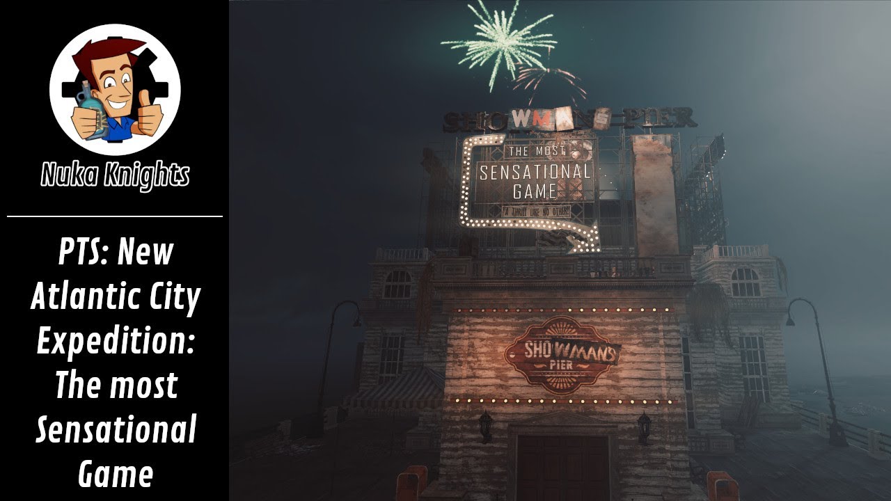 Fallout 76 PTS: New Atlantic City Expedition "The Most Sensational Game ...