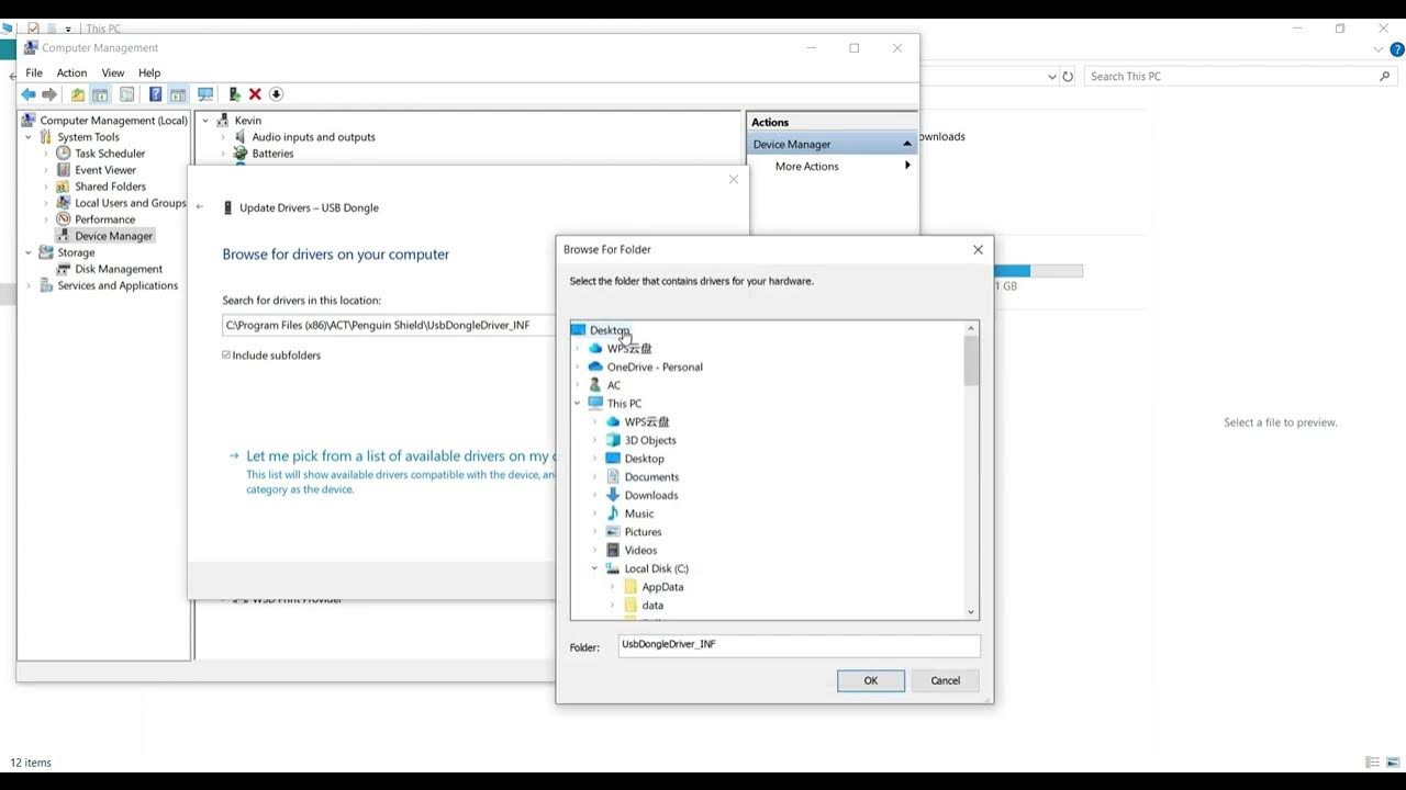 How to using the Penguin program to install Super Nest key drivers ...