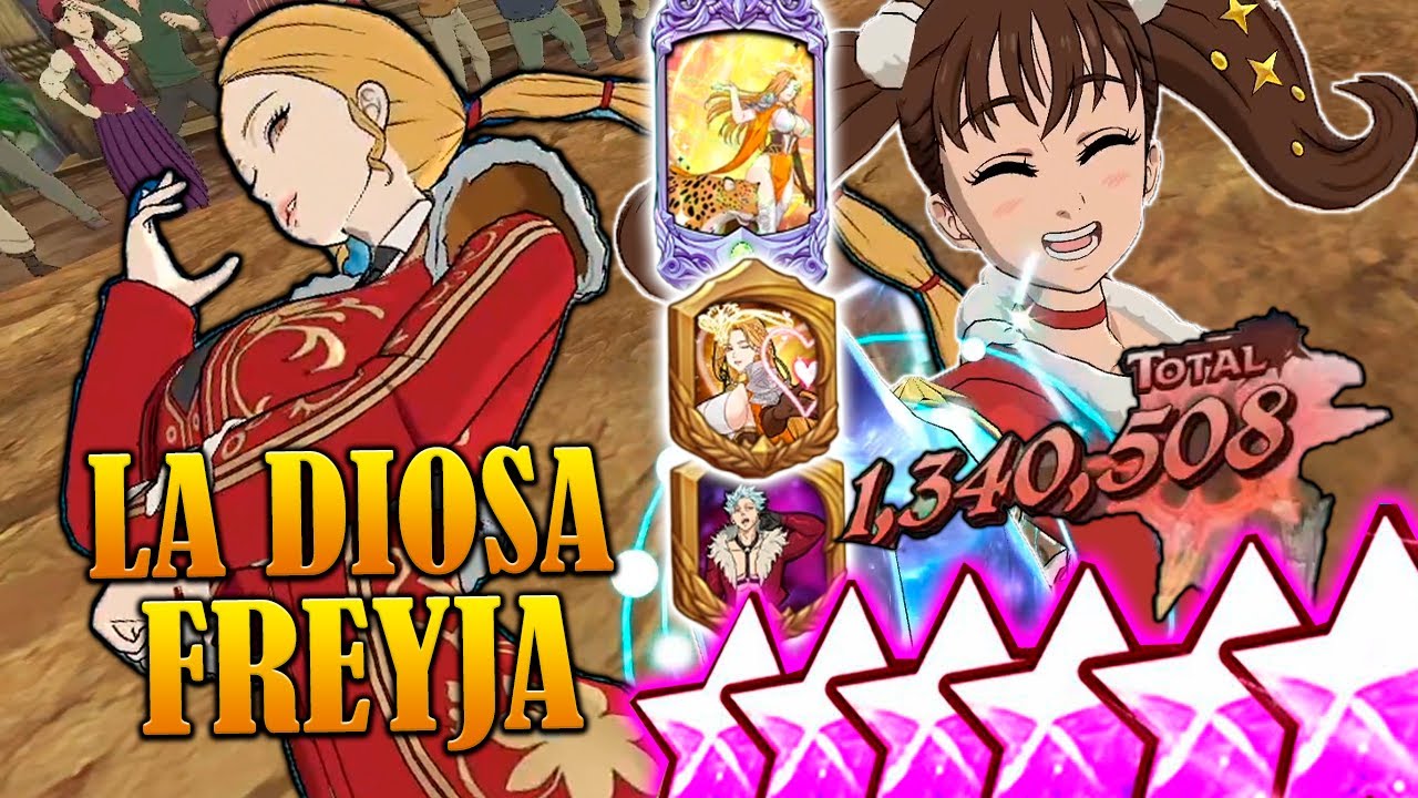 Primera Vez Probando a Freyja en el Pvp Elite / The Seven Deadly Sins ...