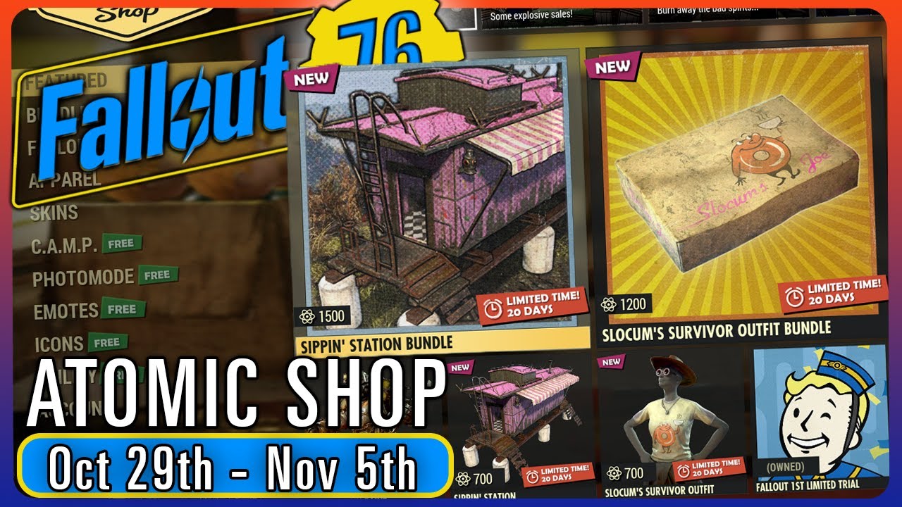 Don't Miss The Fallout 1st Trial and More This Week In Fallout 76 - YouTube