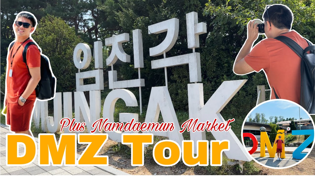 SEOUL VLOG 2 (DMZ Klook Tour & Namdaemun Market) | VLOGCETERA | ThrifTrip in Seoul Ep.2 - YouTube