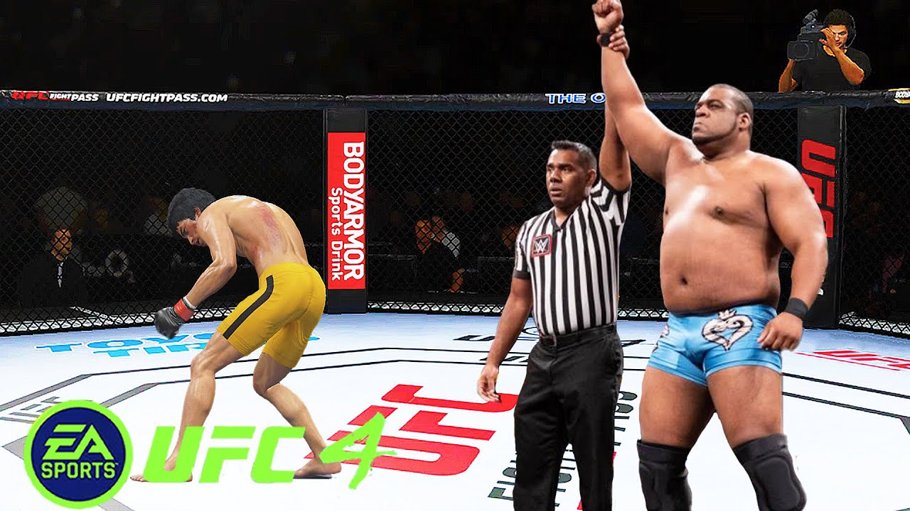 UFC4 Bruce Lee vs Keith Lee Warrior EA Sports UFC 4 - PS5 - YouTube