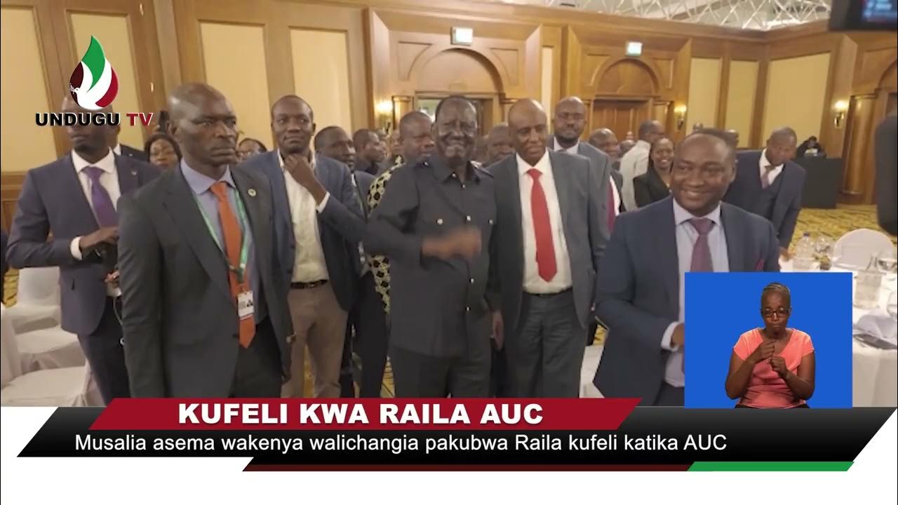 Musalia asema wakenya walichangia pakubwa Raila kufeli katika AUC - YouTube