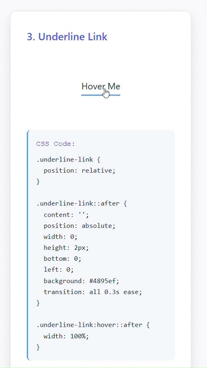 5 CSS Hover Effects in 30 Seconds! #WebDev - YouTube