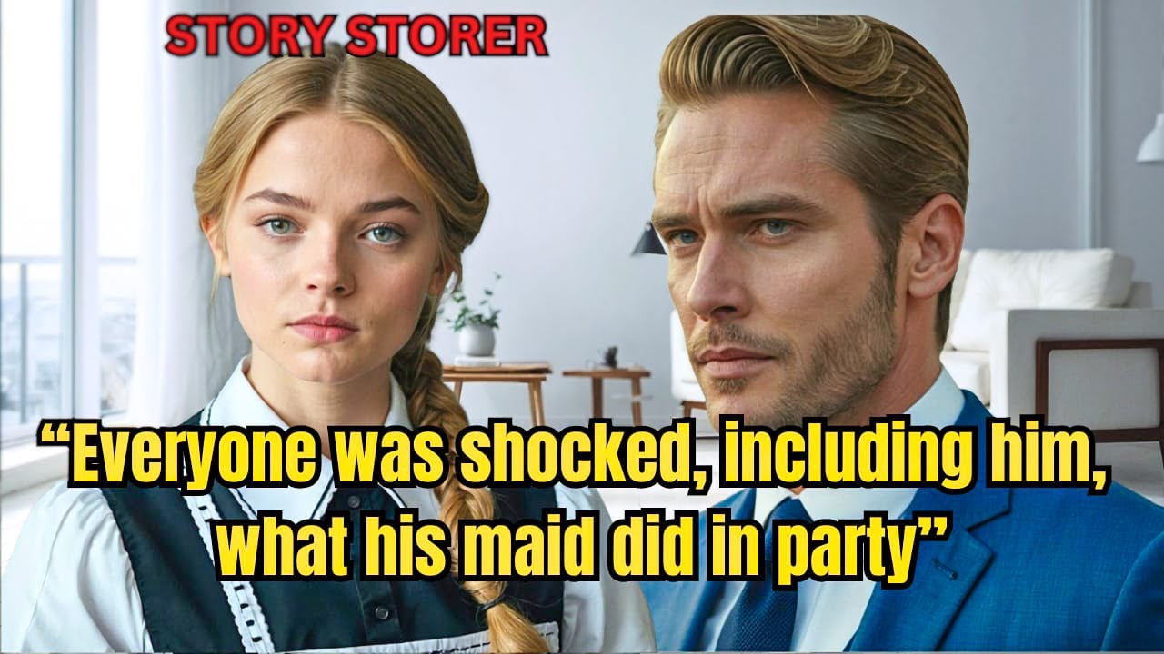Billionaire took house maid for a business dinner, There she made ...