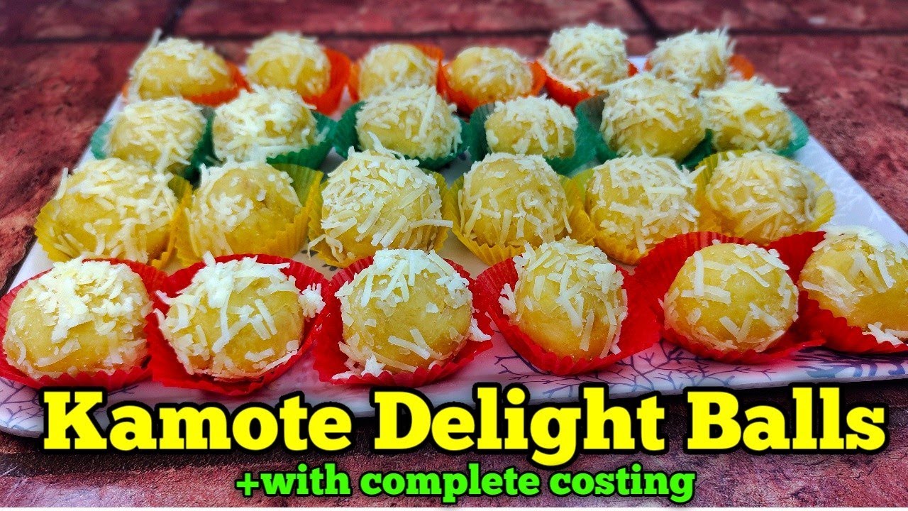 Kamote Delight Balls_with complete costing - YouTube