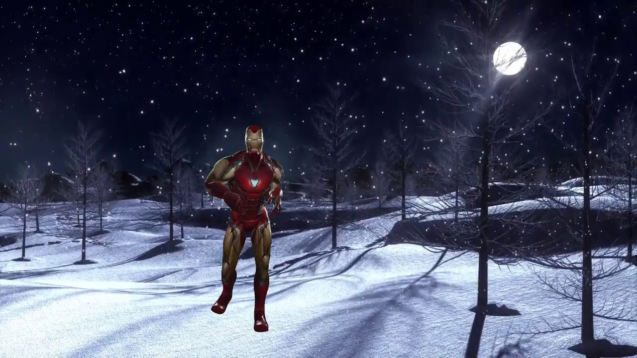 IRON MAN DANCE (IRON MAN DANCING IN FREEZING NIGHT) - YouTube