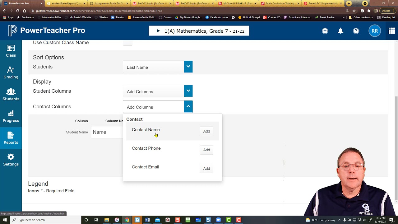 PowerSchool 10 Printing Rosters YouTube PowerSchool 10 Printing Rosters YouTube