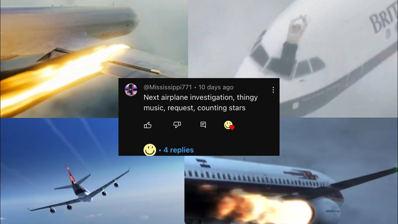 Air crash emergency landing compilation | counting stars | Music Video ...