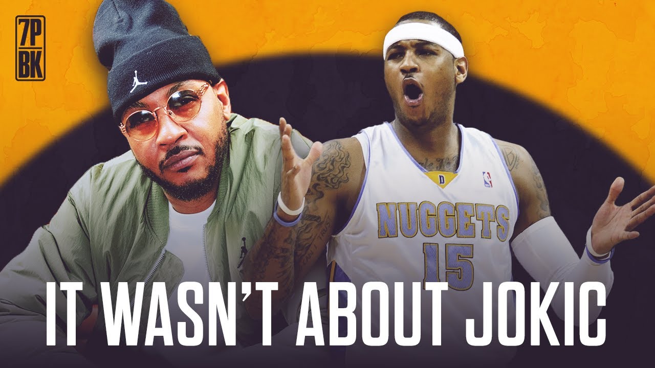 Melo Responds to Backlash on the Denver Nuggets Jersey Situation - YouTube