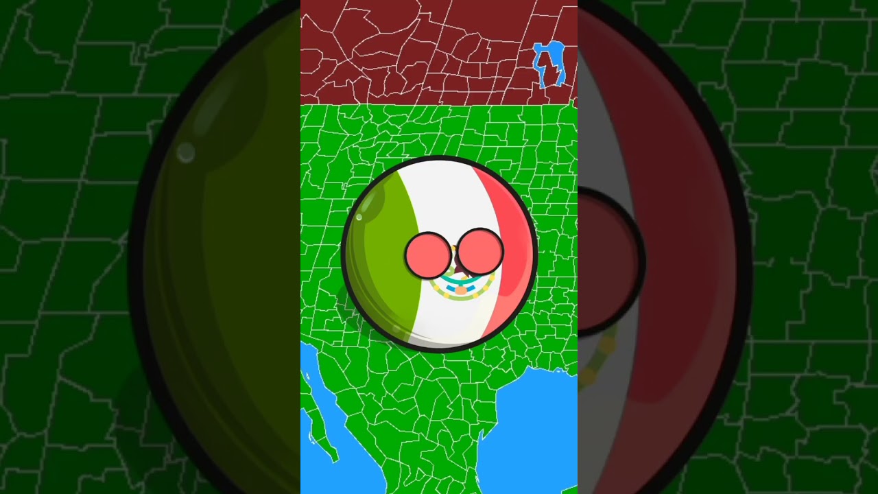 Mexico derrota a USA #countryballs #humor #xd - YouTube