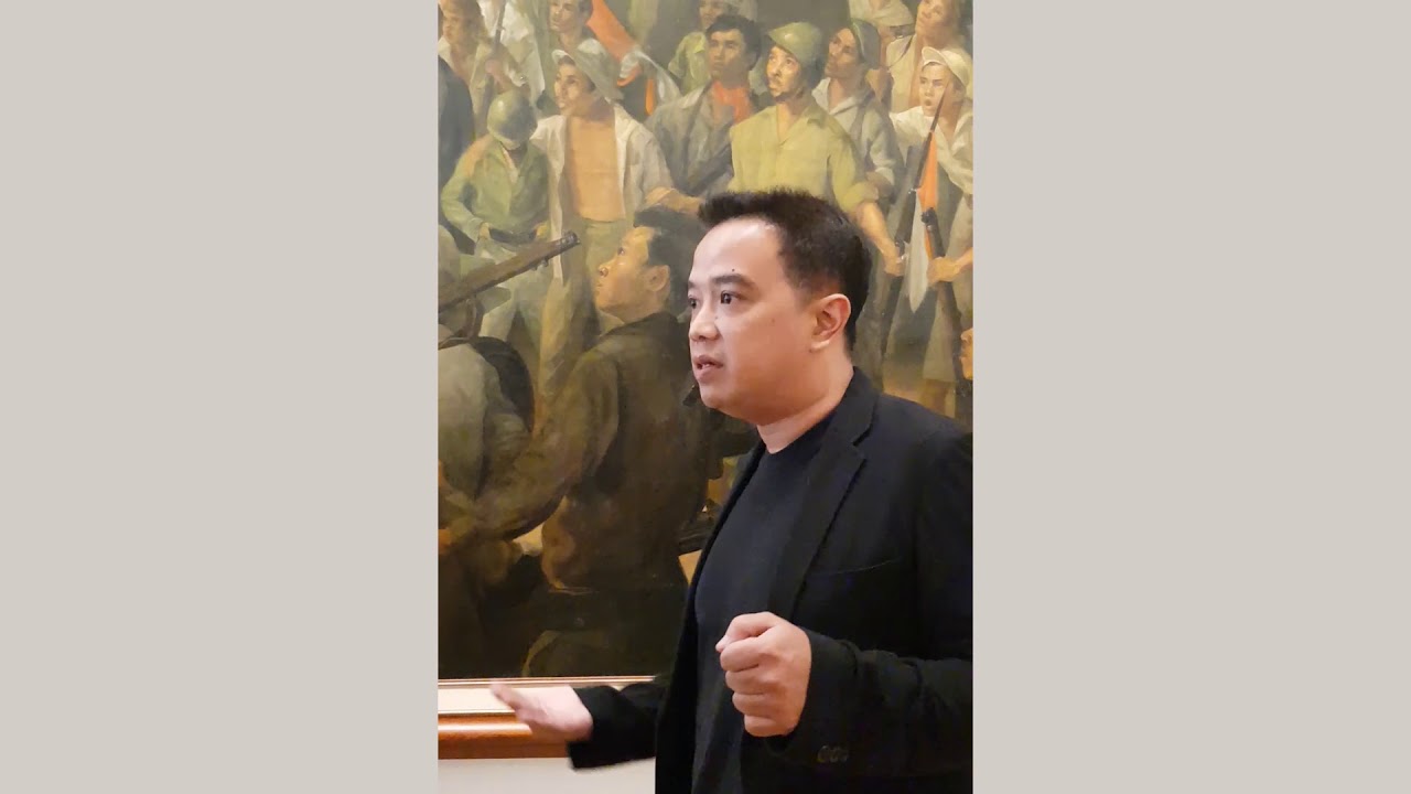 Museum MACAN : Lukisan by Dullah - Bung Karno di tengah Perang Revolusi ...