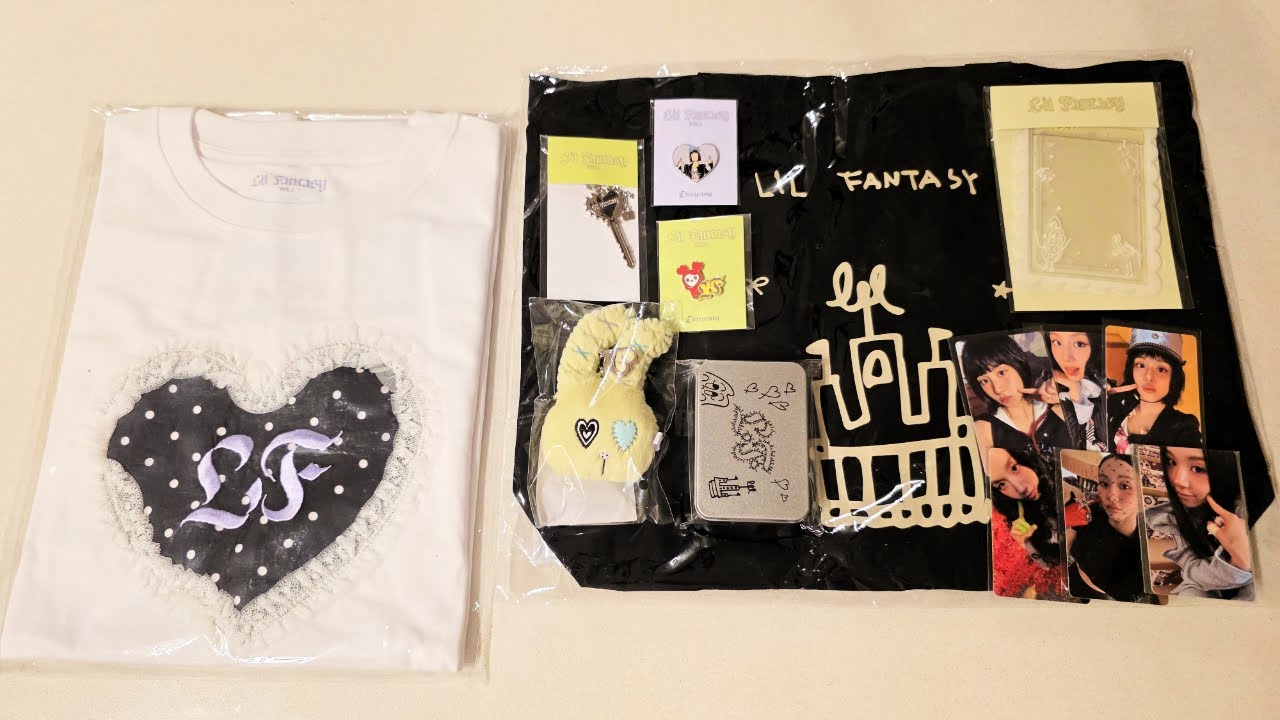 Chaeyoung The 1st Album "Lil Fantasy Vol. 1" Limited Merchandise Haul ...