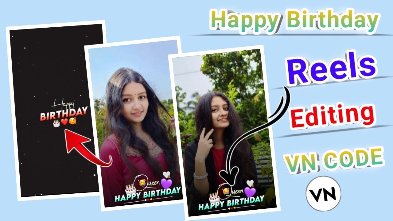 Happy Birthday Reels Kaise Banaye || Birthday Status Video Editing in ...