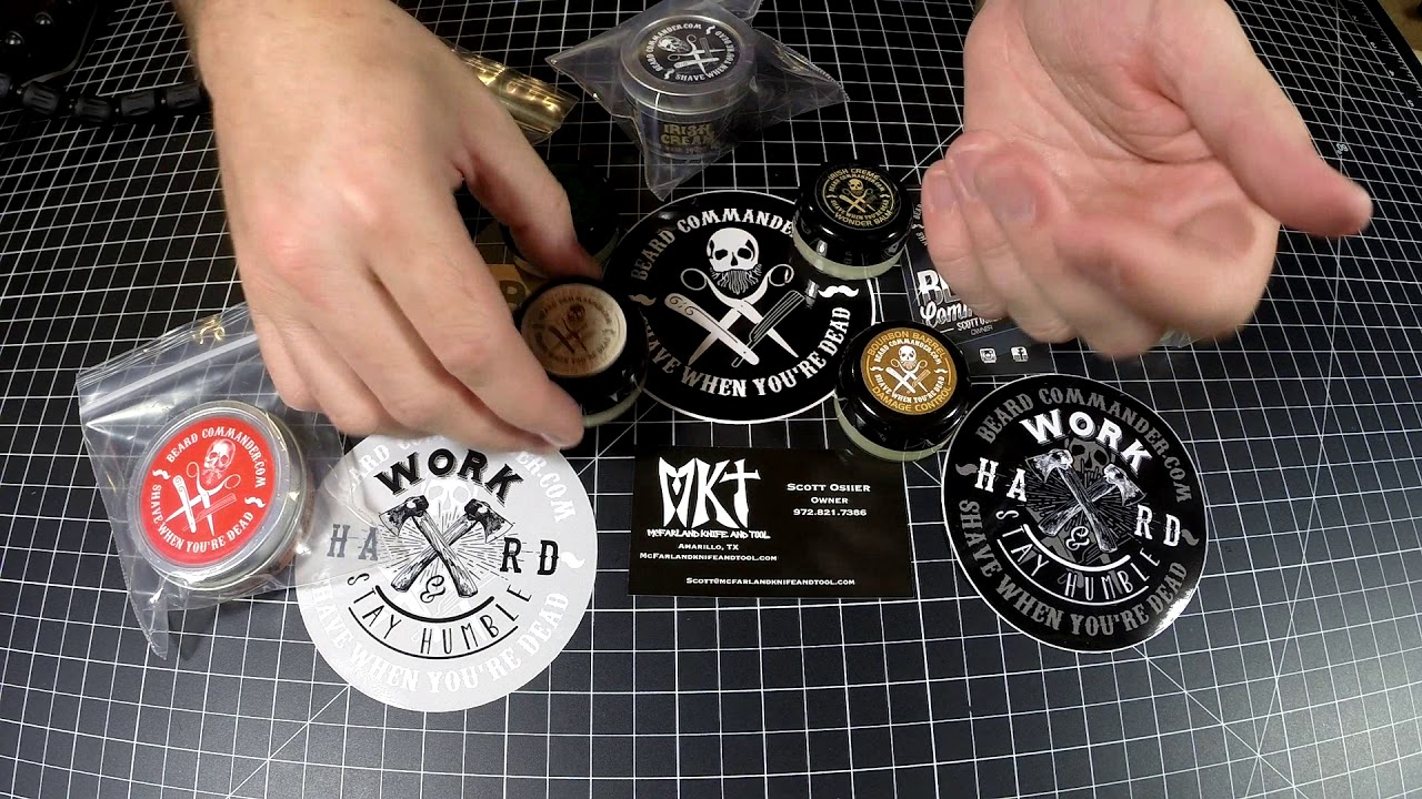 Beard commander beard balm - YouTube