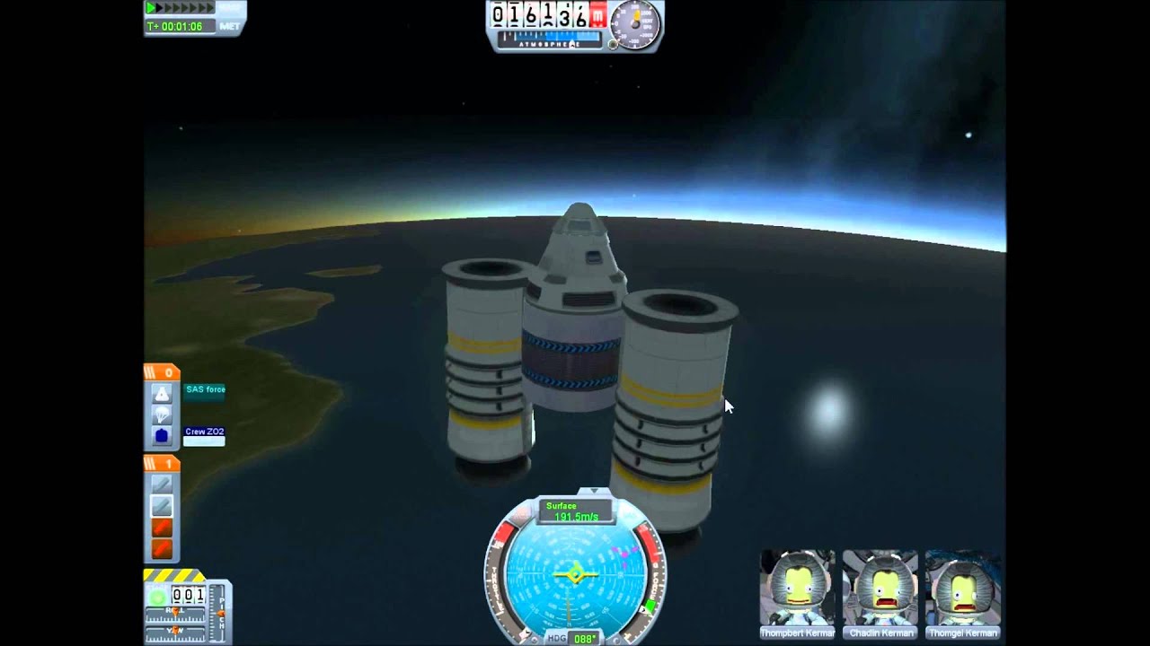 KSP Campaign Rocket 1 - YouTube