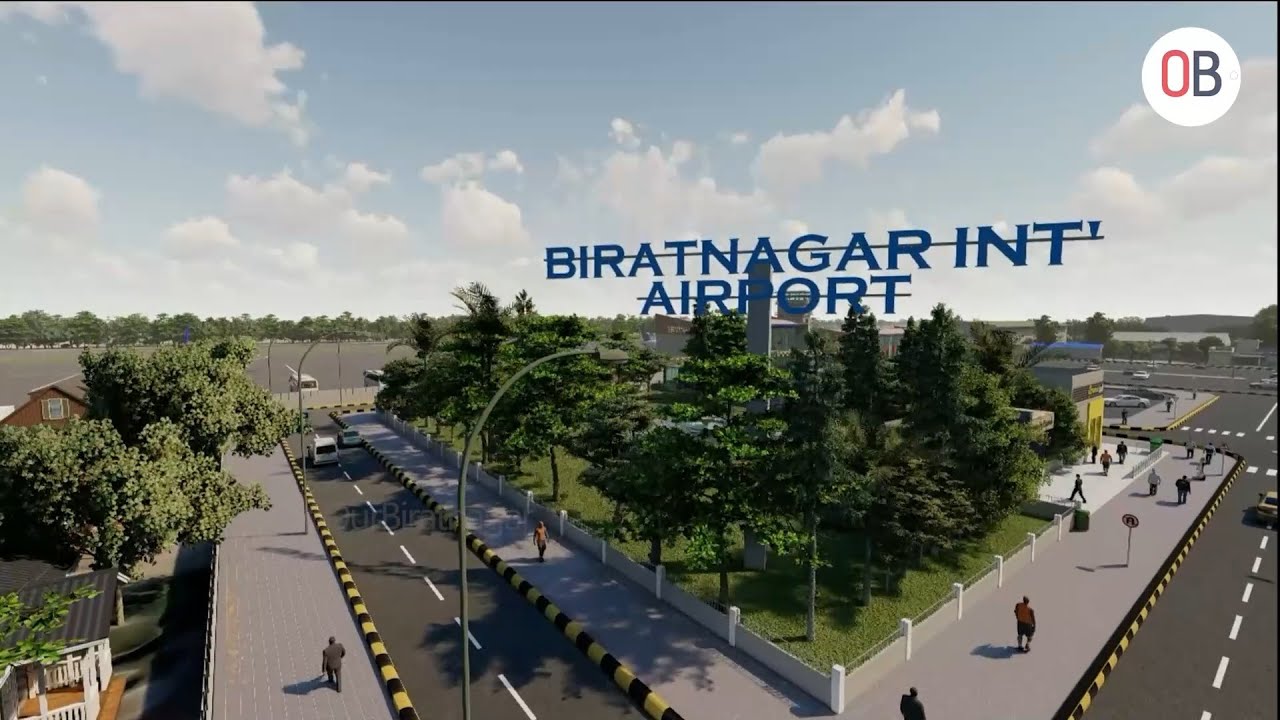Biratnagar International Airport Conceptual Design - YouTube