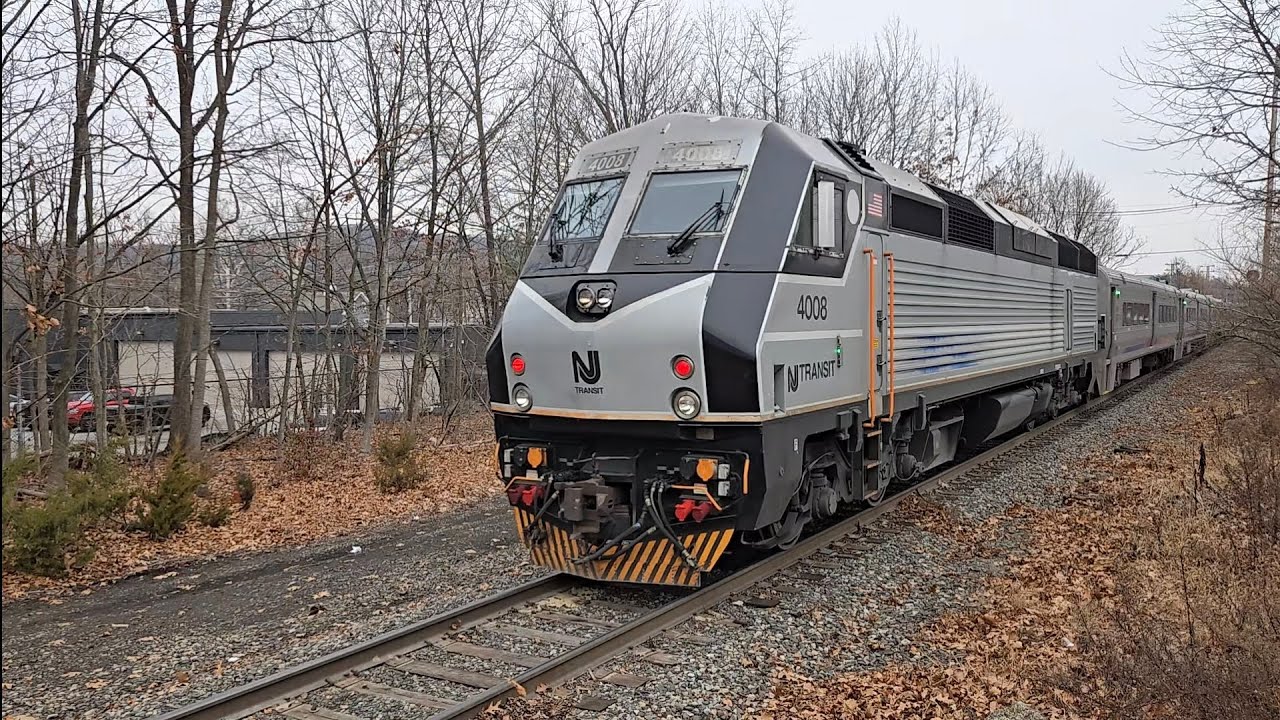 Railfanning NJ Transit and C&D at Hackettstown, NJ | Ft. MNCR 4903 ...