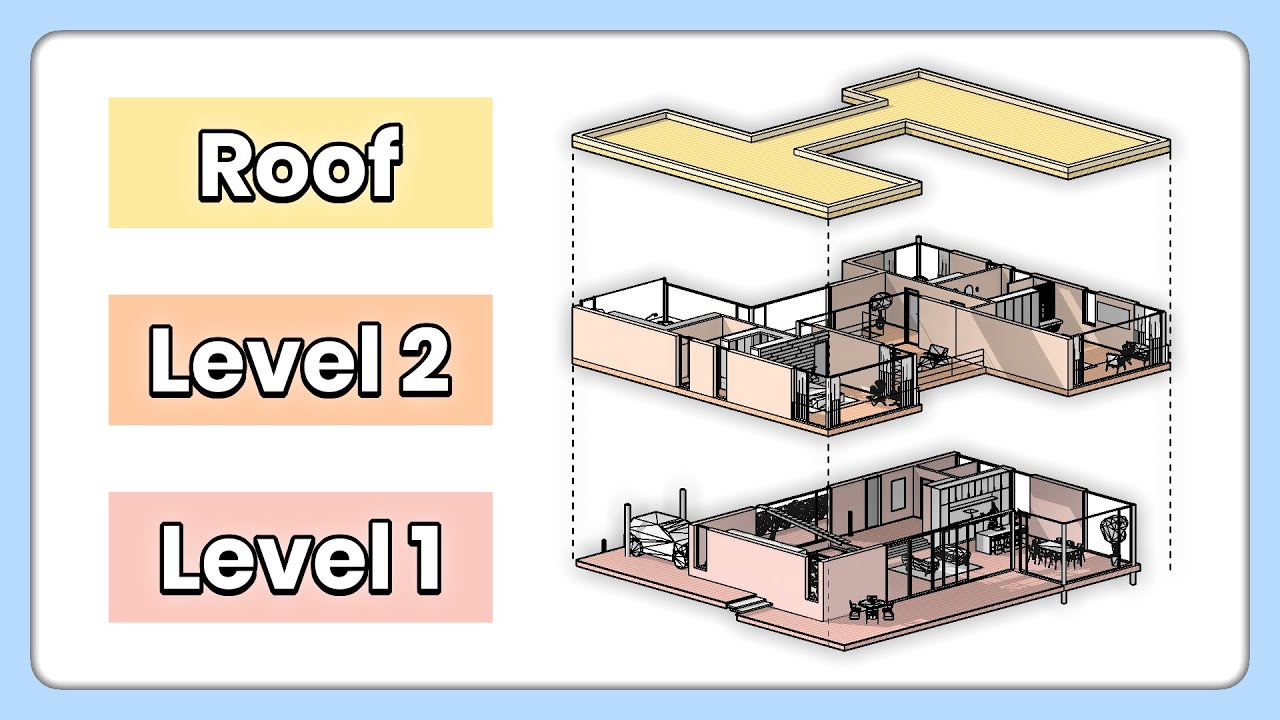 How to Make an Exploded Level Diagram in Revit - YouTube