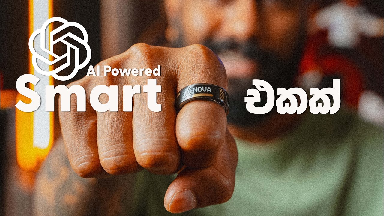 NovaSmart Ring | AI තියෙන Smart Ring එකක් - YouTube