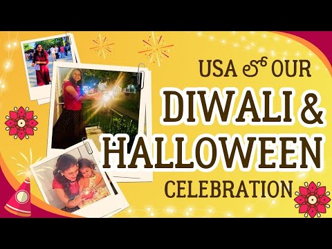 AMERICA'S MOST EPIC Diwali & Halloween Celebrations EVER! - YouTube