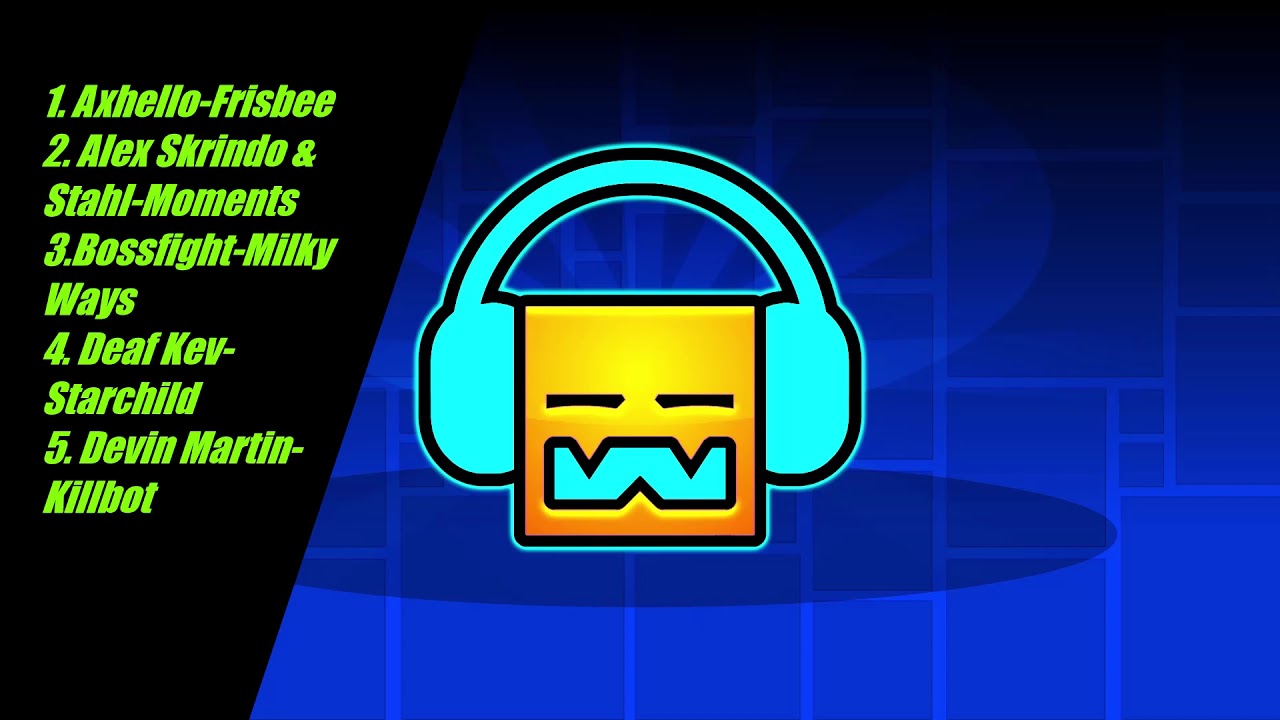 Top 6 10 soundtracks for levels in geometry dash - YouTube