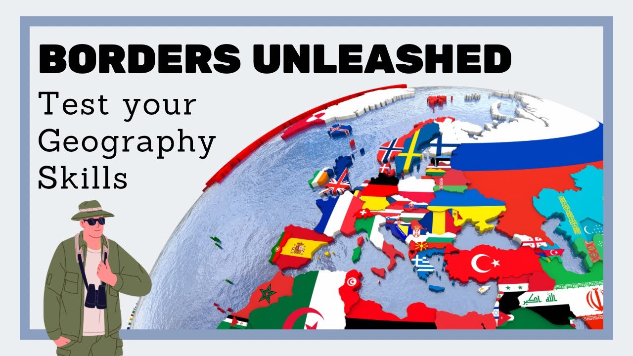 Geography Quiz: Can You Guess the Country Borders? - YouTube