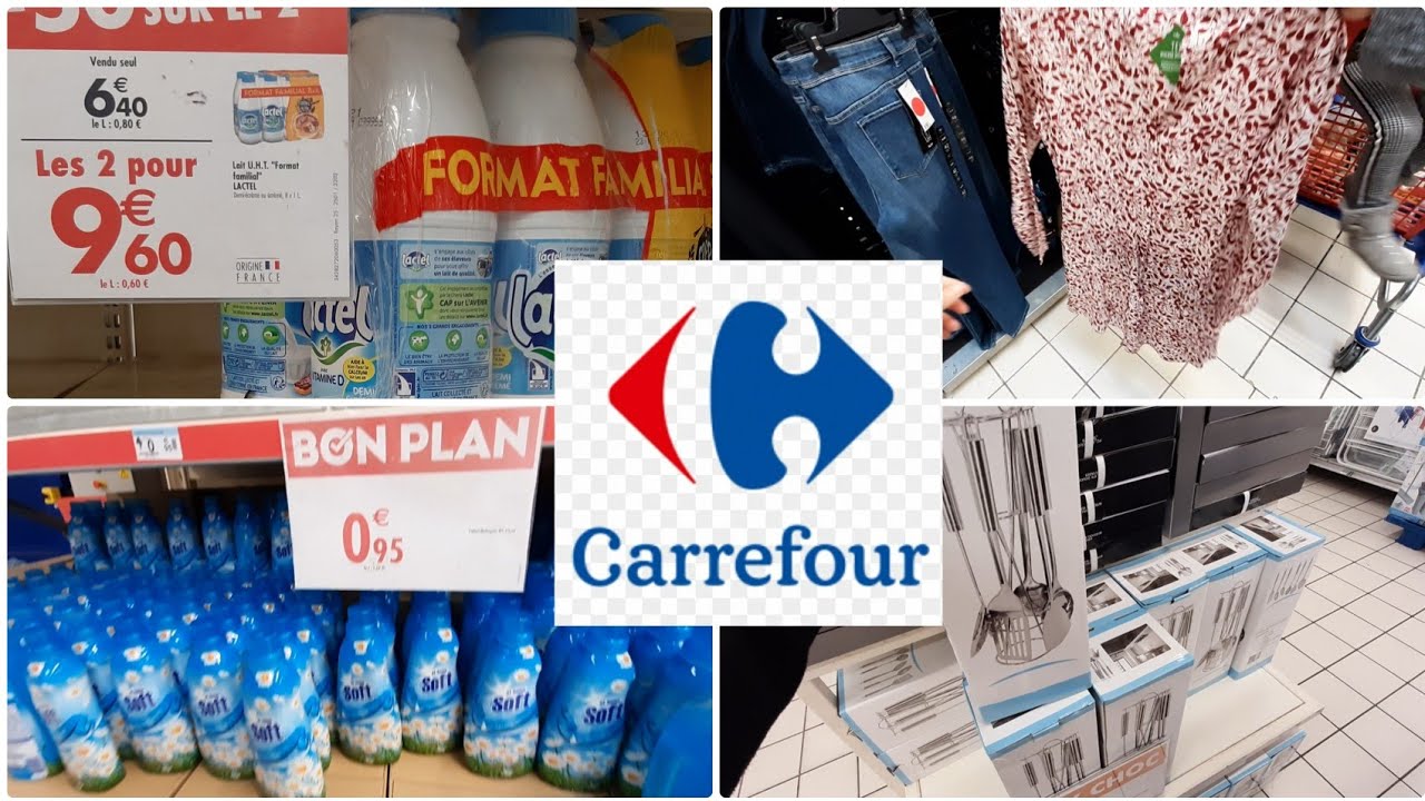 🤝Un petit tour chez Carrefour le merlan Marseille جولة صغيرة في كارفور ...
