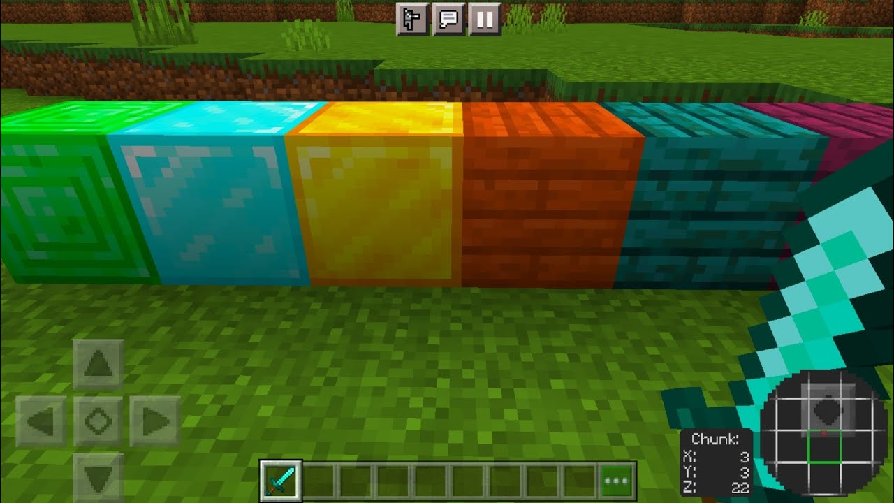 Minecraft Pe Light Colors Mod - YouTube
