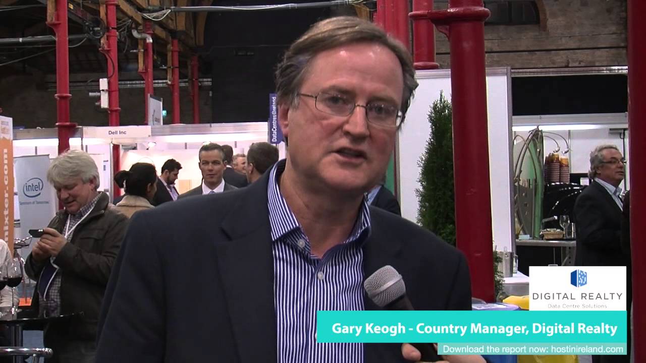 Interview Gary Keogh Country Manager Digital Realty Trust - YouTube