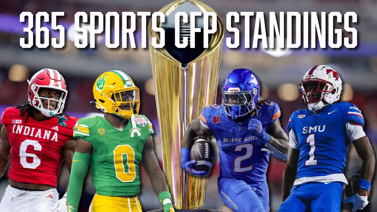 365 Sports Reveals Its Top 12 College Football Playoff Standing ...