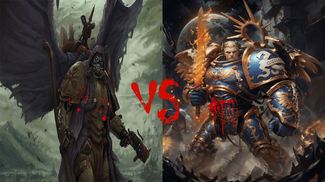 guilliman vs mortarion la derrota de un primarca #warhammer40k # ...