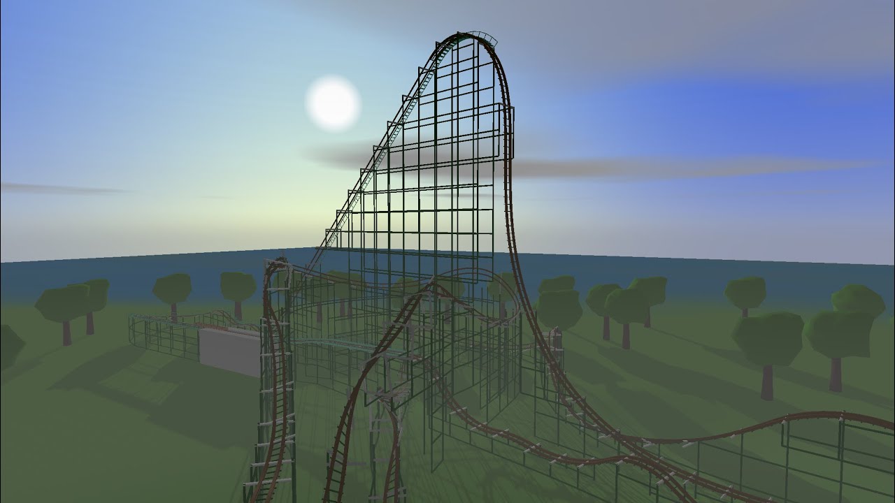 Steel Vengeance recreation Ultimate coaster 2 - YouTube