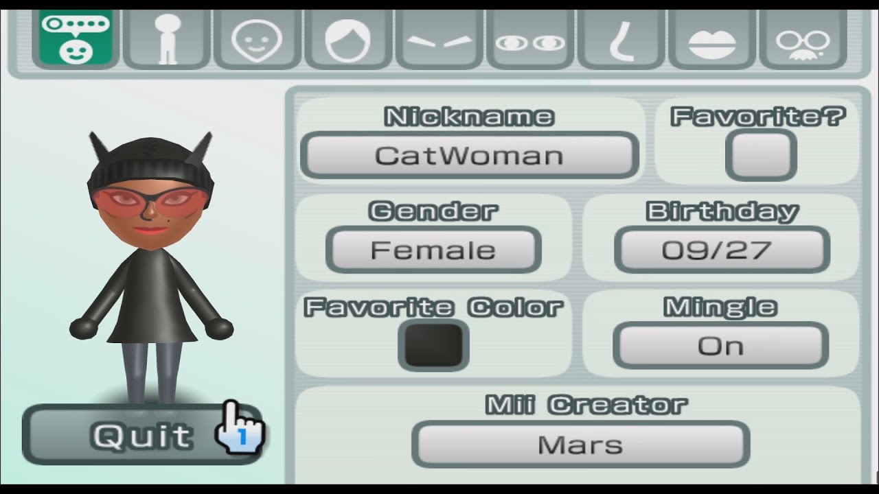 Catwoman - DC - Mii 2004 - YouTube