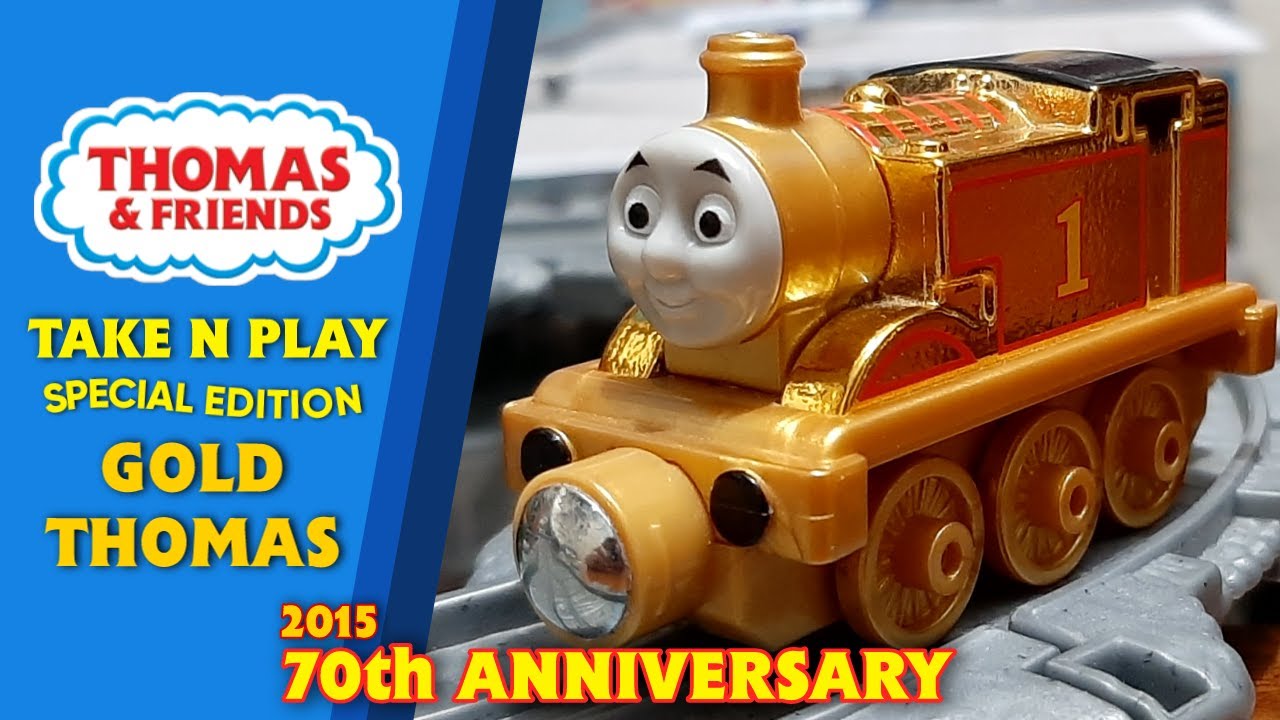 Thomas Friends Take N Play Special Edition Gold Thomas | atelier-yuwa ...