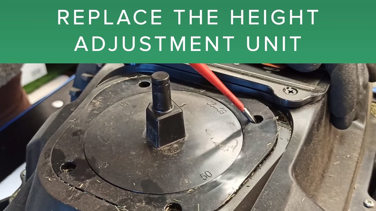 EN - Workshop Tutorials - Height Adjustment Unit - YardForce, Biltema ...