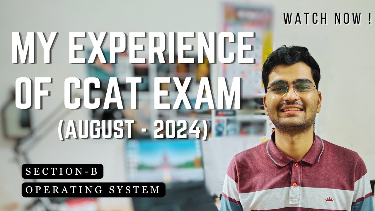 Section (B) - OPERATING SYSTEM | Sharing My Experience of CDAC C-CAT ...