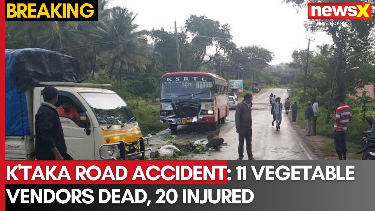K'taka Road Accident: 11 Vegetable Vendors Dead, 20 Injured | Catch all ...