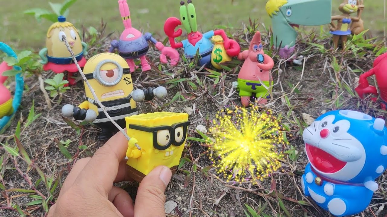 Spongebob VS Doraemon. - YouTube